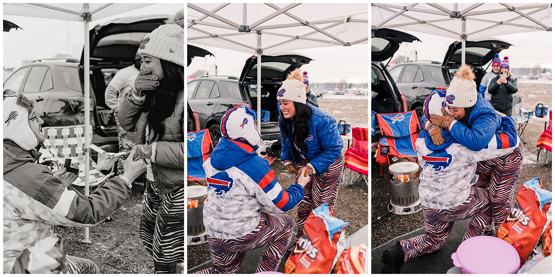 Buffalo Bills Tailgate Proposal — Brittany Ford Photography, LLC